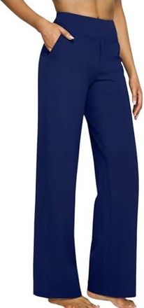 Generic Pantalons De Fitness pour Femme Elastique D&eacute;t&eacute; Pant Longue Loisirs Mode L&eacute;ger Sweatpant Basique Stretch Tenue Pas Cher Fluide Taille Elastique 2026 Pa