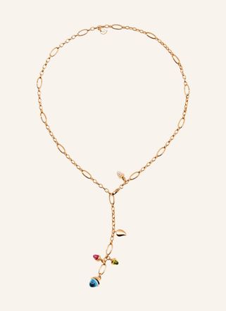 Tamara Comolli Tamara Comolli Halskette Necklace Mikado Delicate 51 Cm Candy With Diamond Pav&eacute; Candy Mit Diamant Pav&eacute; rosegold