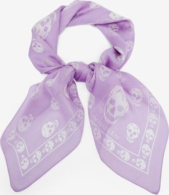 Alexander McQueen Klassisches Skull Foulard - Item 8078893052Q5378