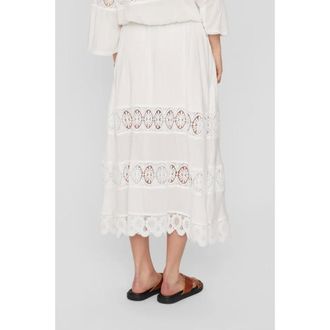 N&uuml;mph Nugaia Skirt 704316 - Femme - Jupes - Blanc - Taille: 44 FR
