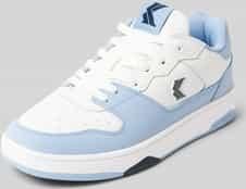 Karl Kani Ledersneaker mit Label-Details