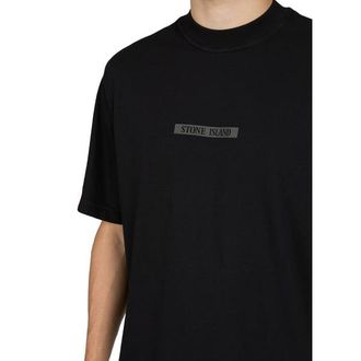 Stone Island T-shirt droit en coton