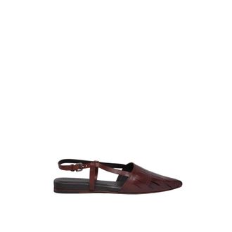 Pantanetti Sandales plates Chanel - Femme - Chaussures - Brun - Taille: 36 EU