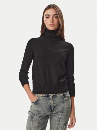 Guess Rollkragenpullover W6BR03 Z1246 Schwarz Regular Fit