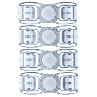 PartyKindom 4St&uuml;cke Schwimmbrillen Clips Brillenversteller Langlebige Verbindungskn&ouml;pfe f&uuml;r Schwimmbrillen Clip Design Perfektes Schwimmzubeh&ouml;r