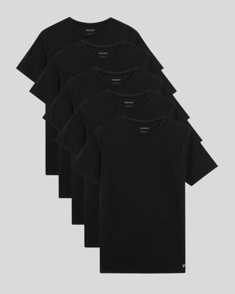 Lyle & Scott 5er-Pack Lounge-T-Shirts