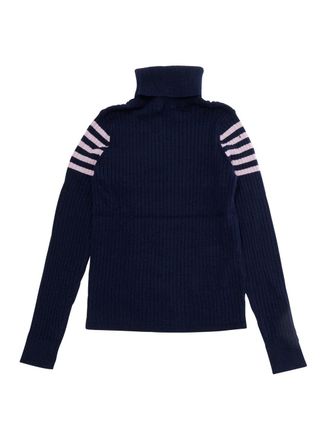 Marni Girls Sweater Blue Cotton-Wool Tops Top