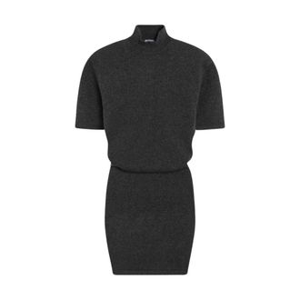 Jacquemus Damen, Kleider, Grau, SGr&ouml;&szlig;e