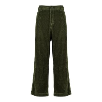 Moncler Grenoble Corduroy Hose - - Trousers - Herren - Gr&uuml;n - M
