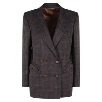 Blaz&eacute; Milano Femme, Vestes, Brun, Taille: 36 FR Askari Everynight Blazer