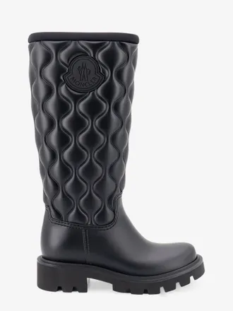 Moncler Kickstream Quilt PVC and neoprene rain boots - MONCLER - gender_Woman