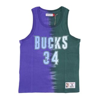 Mitchell & Ness NBA Vertical Tie Dye Tank - - Sport - Herren - Mehrfarbig - XL
