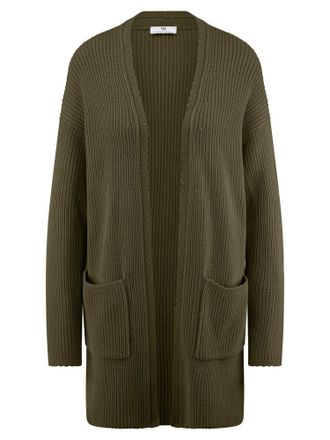 Peter Hahn Long-Strickjacke Peter Hahn gr&uuml;n