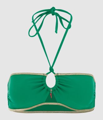 La Nouvelle Haut de Maillot Eug&eacute;nie Green Beach