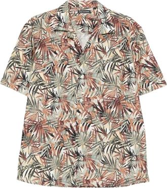 Daniele Alessandrini Homme, Chemises, Multicolore, Taille: M Short Sleeve Shirt