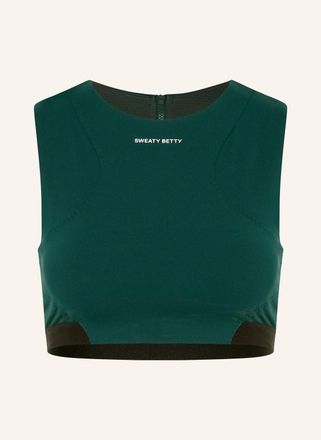 Sweaty Betty Cropped-Top Power Editorial gruen