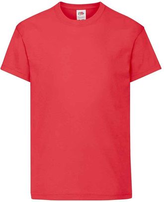 Fruit Of The Loom POLOSHIRT FRUIT OF THE LOOM KIDS 116 128 140 152 164 140,Rot 140,Red