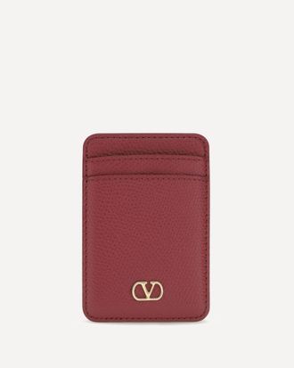 Valentino Garavani VLogo Signature magnetic Card Holder Female UNI