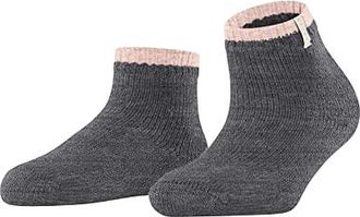 Falke Femme Cosy Plush W Sso Laine Alpaca Fantaisie Chaussettes Courtes, Gris Grey Melange 3270, 39-42 EU