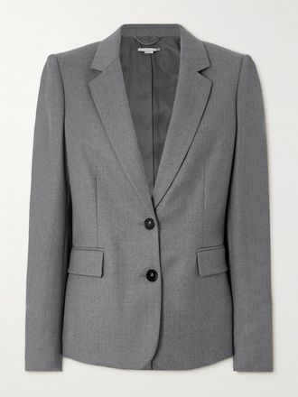 Stella McCartney Blazer Aus Wolle - Grau