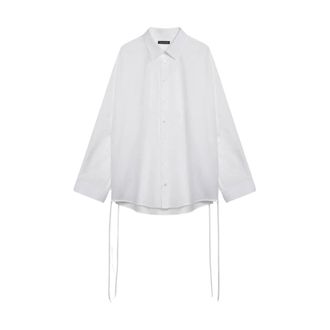 Balenciaga Oversized Logo T-Shirt - - Blouses & Shirts - Damen - Wei&szlig; - XS