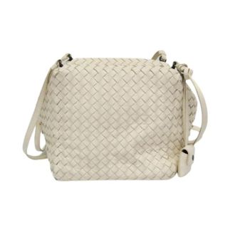 Bottega Veneta Pre-owned Intrecciato Schultertasche - - Pre-owned - Damen - Wei&szlig; - ONE SIZE