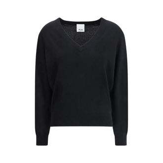 Allude Femme, Pulls, Noir, Taille: 42 FR Cashmere Sweater