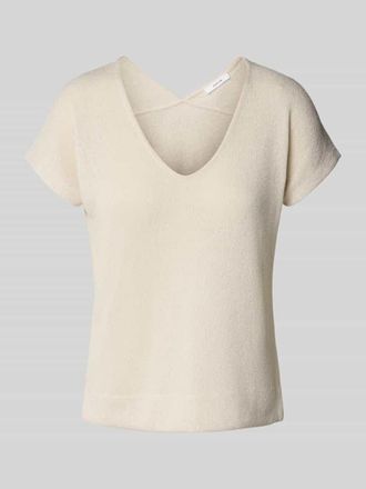 OPUS Strickshirt mit V-Ausschnitt Modell Sirukus