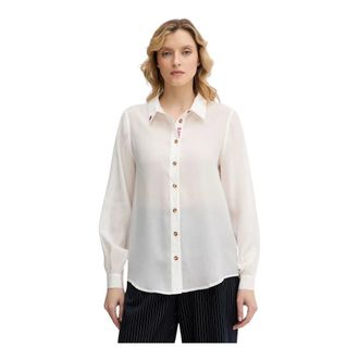 Never Fully Dressed Miley Shirt - - Blouses & Shirts - Damen - Wei&szlig; - S