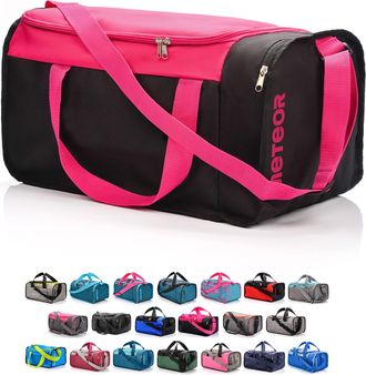 Meteor Sporttasche Kinder 20-40L Gym Tasche Herren schwimmtasche Reisetasche Urlaubstasche klein Fitnesstasche Damen Riementasche Kindertaschen Schule-Tasche