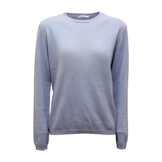 KANGRA Kaschmirpullover Made in Italy - - Knitwear - Damen - Blau - L