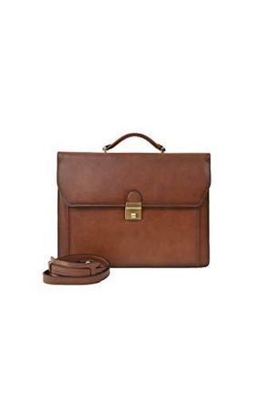 Katana Mixte Adulte,, CARTABLE HANDBAG, cartable Marron Fonc&eacute;, 38 x 29 x 10