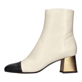 Chie Mihara Bottines Volkiria Fox - Femme - Chaussures - Beige - Taille: 36 EU