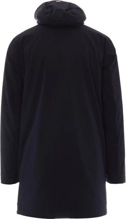 Herno Padded Hooded Coat - Navy
