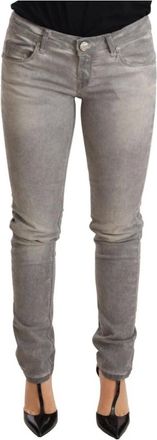 Acht Acht, Femme, Jeans, Gris, Taille: W26 Low Waist Skinny Denim