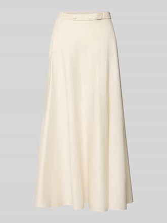 HUGO BOSS Regular Fit Midi-Rock aus Baumwoll-Mix Modell VUSOLA