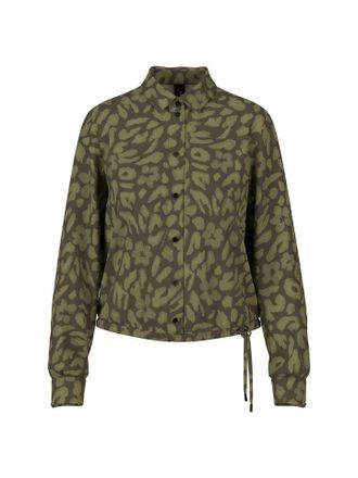 Marc Cain Langarmbluse Leo Hike Premium Damenmode Blusenkragen, normale Passform