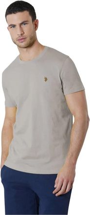 U.S.Polo Association U.s. Polo Assn., Homme, Tops, Beige, Taille: XL Mick T-Shirt
