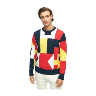 Brooks Brothers Herren, Strickwaren, Mehrfarbig, 2XLGr&ouml;&szlig;e