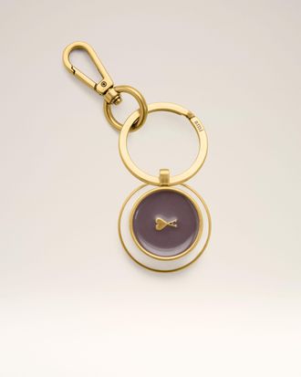 Ami Ami Paris - Porte-Cl&eacute;s Dor&eacute; Tasse A Cafe Ami De Coeur en M&eacute;tal Ecru & marron - TU - Unisex