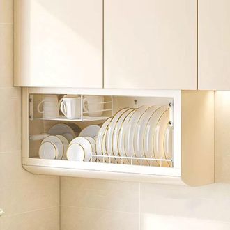 Generic Gartenschrank Mehrzweckschrank Metall Gro&szlig;es Stauvolumen L&auml;nge: 60,5/80,5 cm Boden Mit Ablaufrinne Hydraulischer Auszugsmechanismus Einfache Montage K