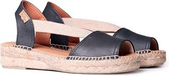 Toni Pons Leather Espadrille- Etna 39 Navy