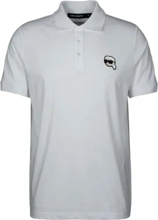 Karl Lagerfeld Homme, Tops, Blanc, Taille: M Polo Chemises