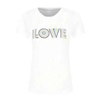 Zadig&Voltaire T-shirt Skinny Love - Femme - Tops - Blanc - Taille: 38 FR