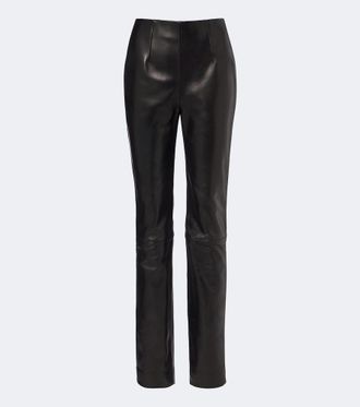 Khaite Hose Ryden aus Leder