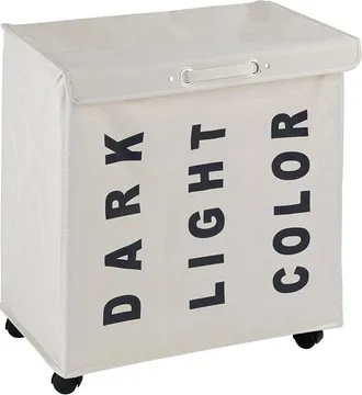 WENKO R&eacute;cipient &agrave; laver trivo beige - jusqu&agrave; 116 litres Wenko