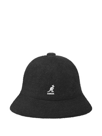 Kangol bob &agrave; plaque logo - Noir