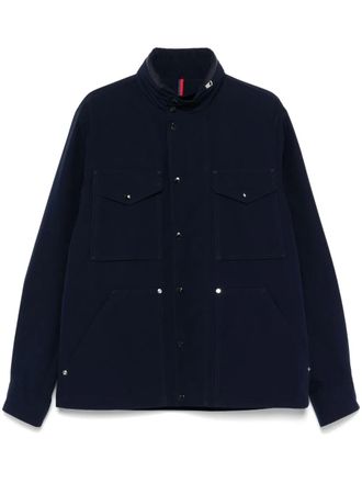 Moncler veste Noues - Bleu