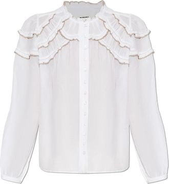 Isabel Marant Christa Shirt - - Blouses & Shirts - Damen - Wei&szlig; - XS