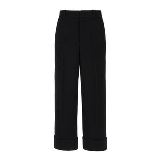 Gucci Culotte Hose - - Trousers - Damen - Schwarzk - M